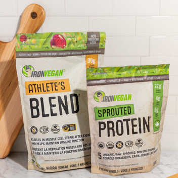 Iron Vegan Sprouted Protein | 22g Organic Plant Protein