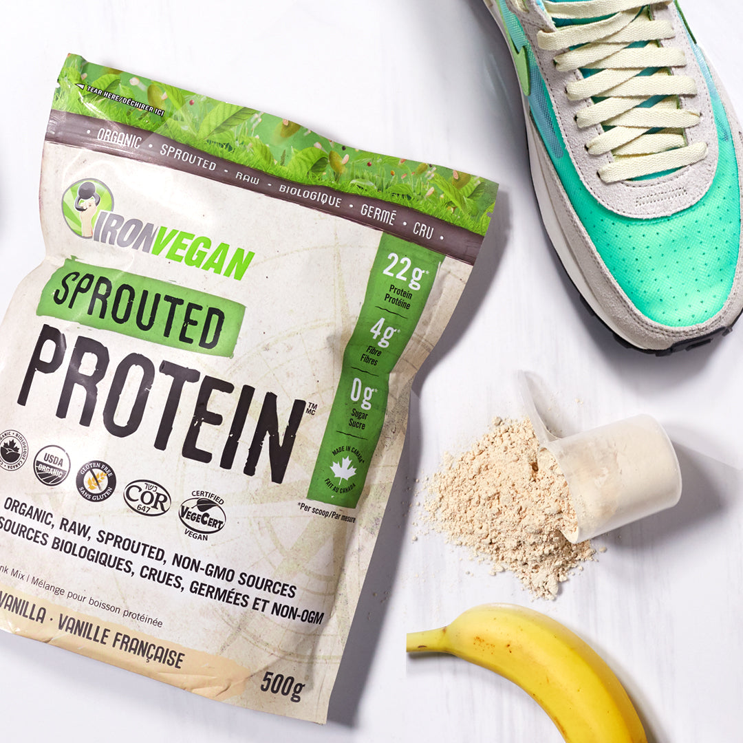 Iron Vegan Sprouted Protein | 22g Organic Plant Protein